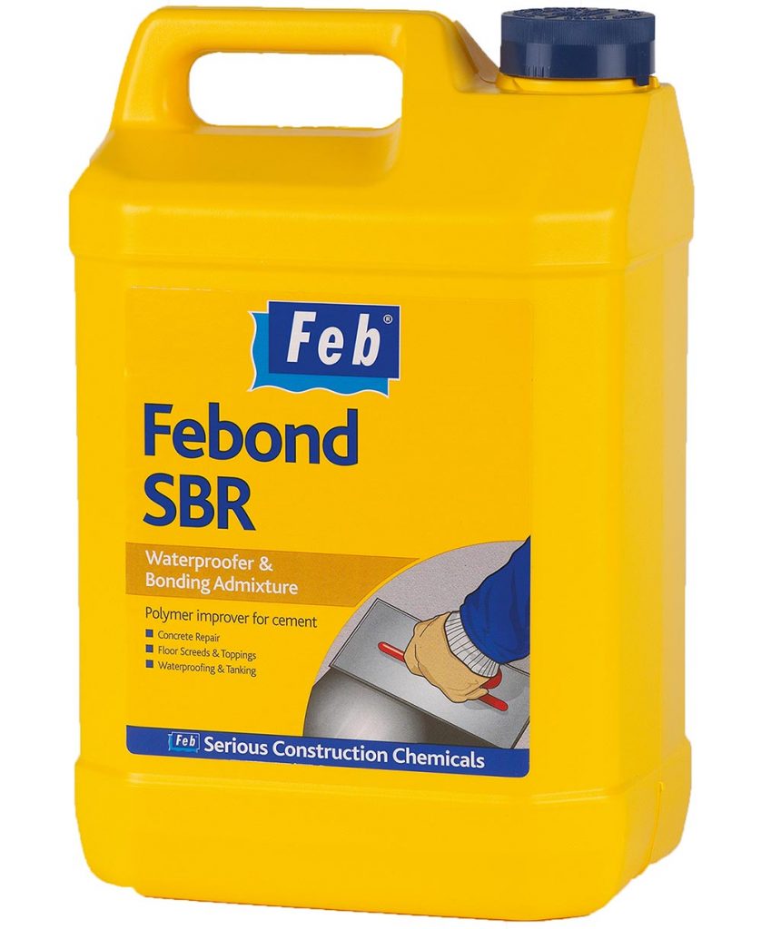 Feb Febond SBR Waterproofer & Bonding Admixture - Bulk Buy and Pallet ...
